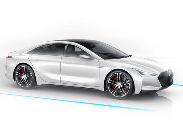 Chinese carmaker copied Tesla Model S design - Kannada DriveSpark